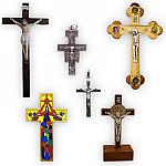 Crucifixes and Crosses from Cenacle Catholic Books and Gifts