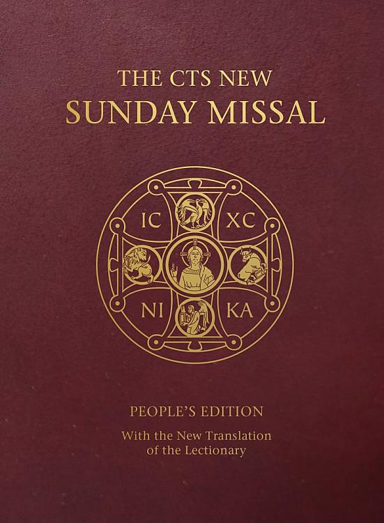 Sunday Missal - CTS - Burgundy Presentation Edition