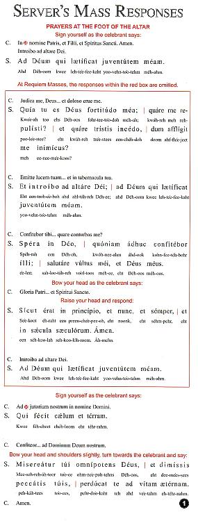 Roman Catholic Mass Cards