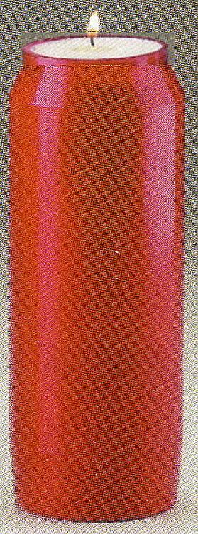 7 day sanctuary candle - red (single)