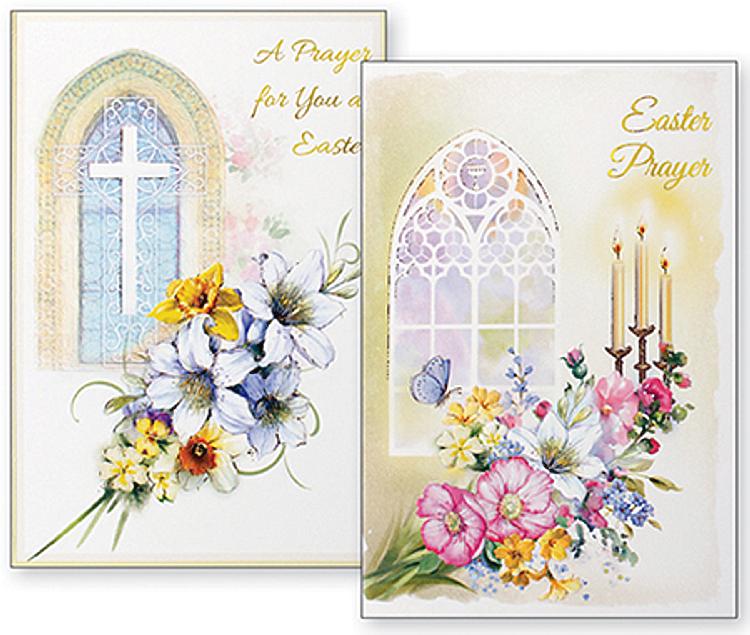 Easter Card pack - Floral (Pack of 6)