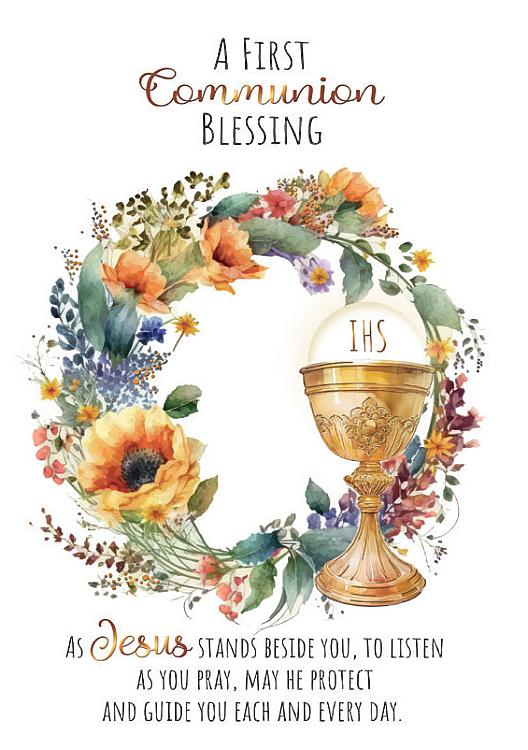 First Communion - Blessing - Chalice