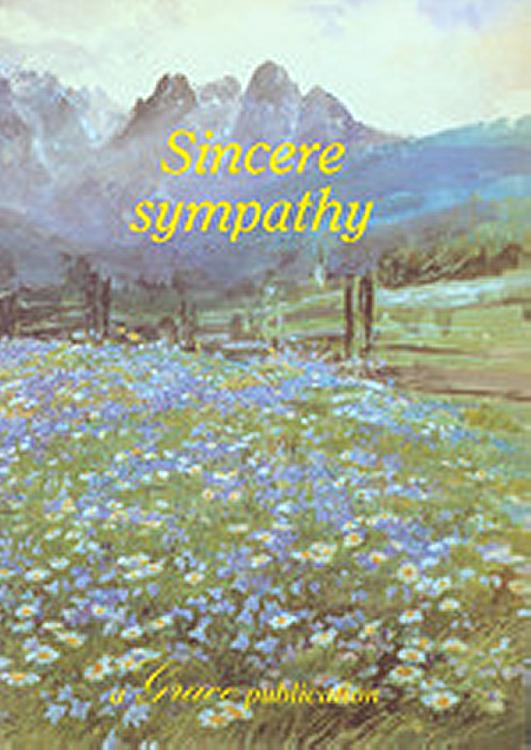 Booklet - Sincere Sympathy