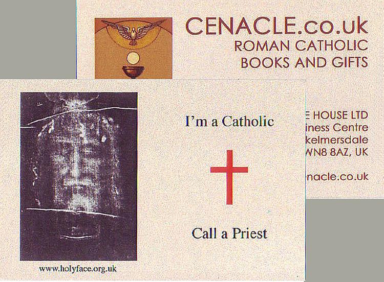 I am a Catholic - Call a Priest Card x 10