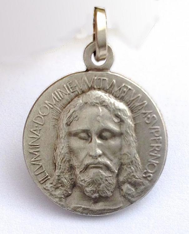 Sterling Silver Holy Face Medal